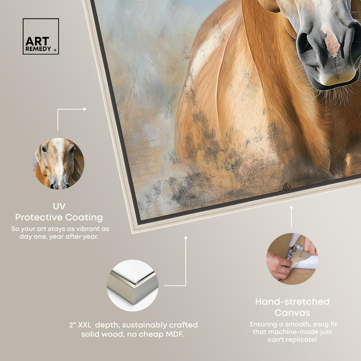 Art Remedy Rustic Rider Canvas Horse Wall Art by Art Remedy | Wayfair